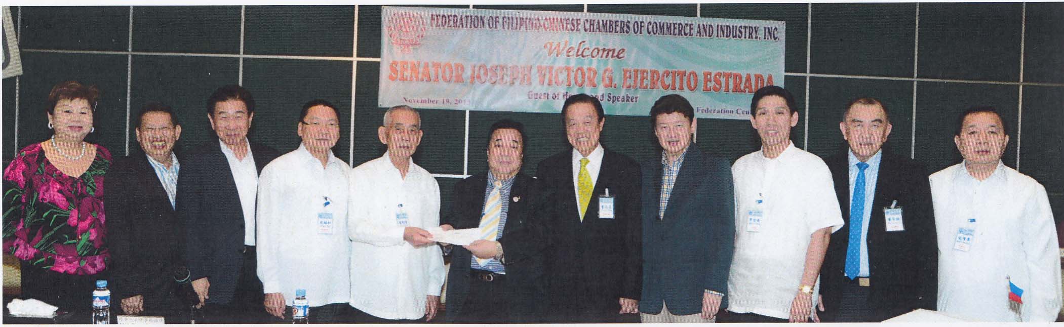 圖片說明: Ffcccii 菲華商聯總會 Federation Of Filipino Chinese Chambers Of
